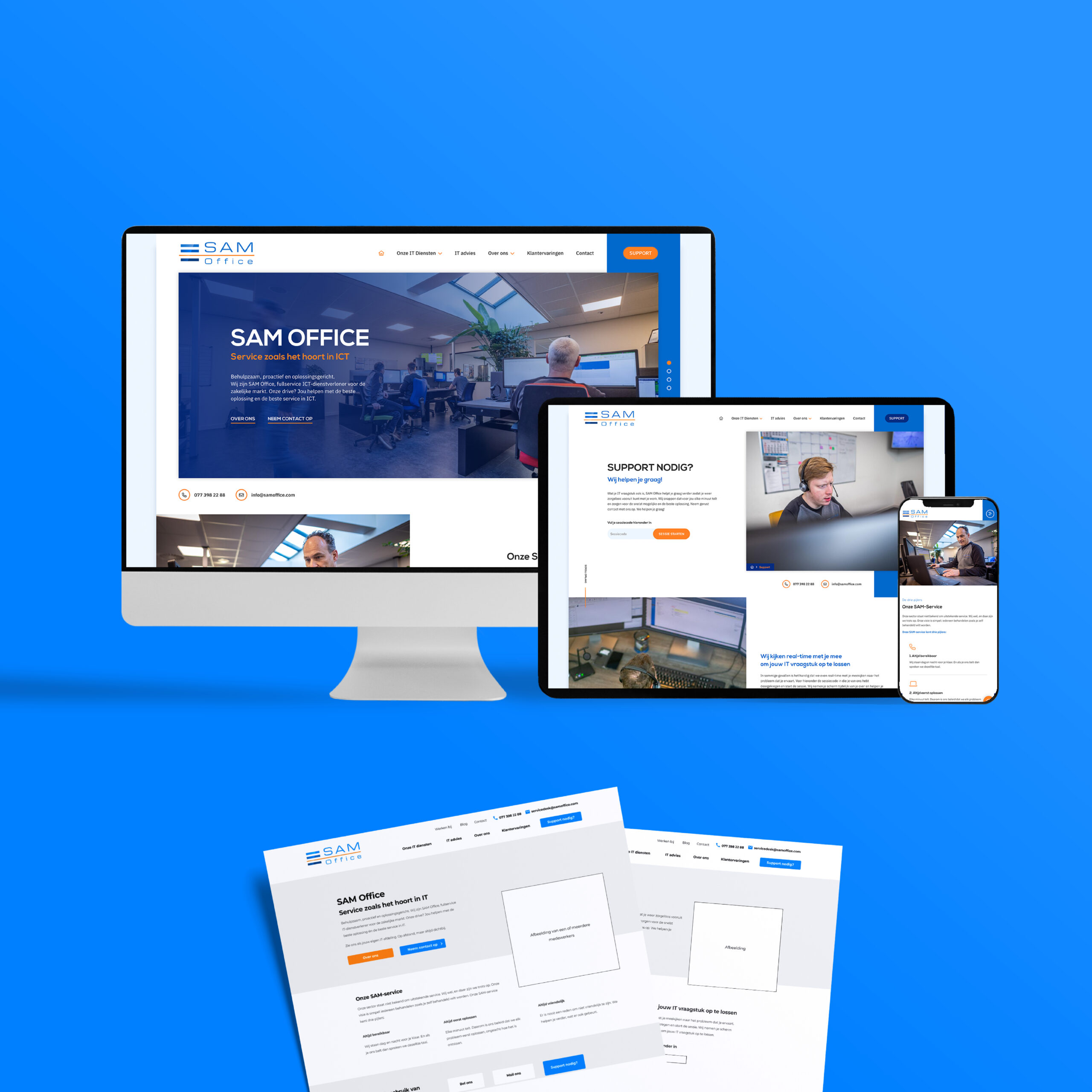 SAM Office: een nieuwe website | MarketingMakkers